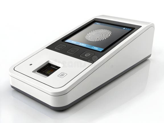 Fingerprint Scanner Device for Identification and Security Stock ...