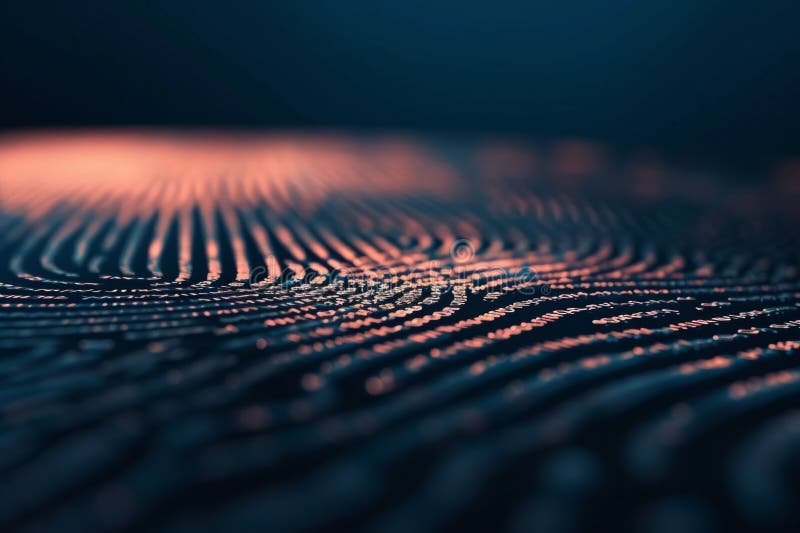 Fingerprint Scanner Digital Footprint Computer Security Safety Tracking ...