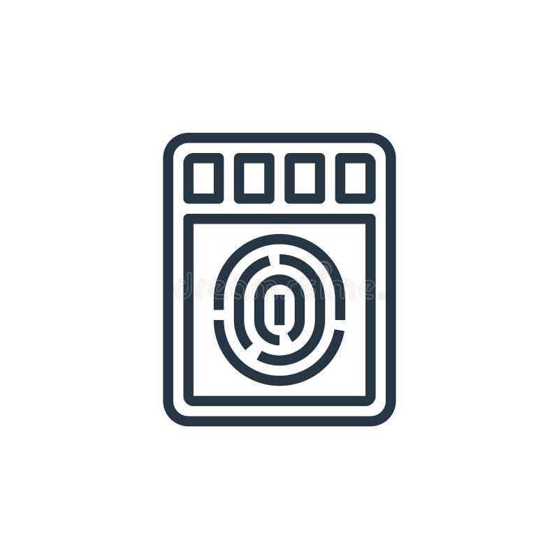 Detective Icon Vector from England Concept. Thin Line Illustration of ...