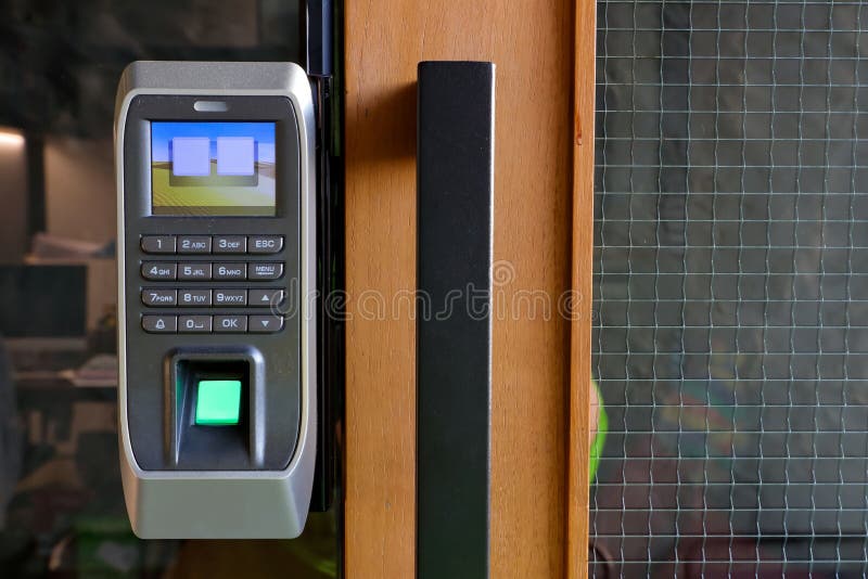 Fingerprint Scanner for Security Access Inside the Office and Record ...