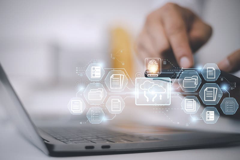 Fingerprint Scanning and Biometric Authentication. System for Document ...