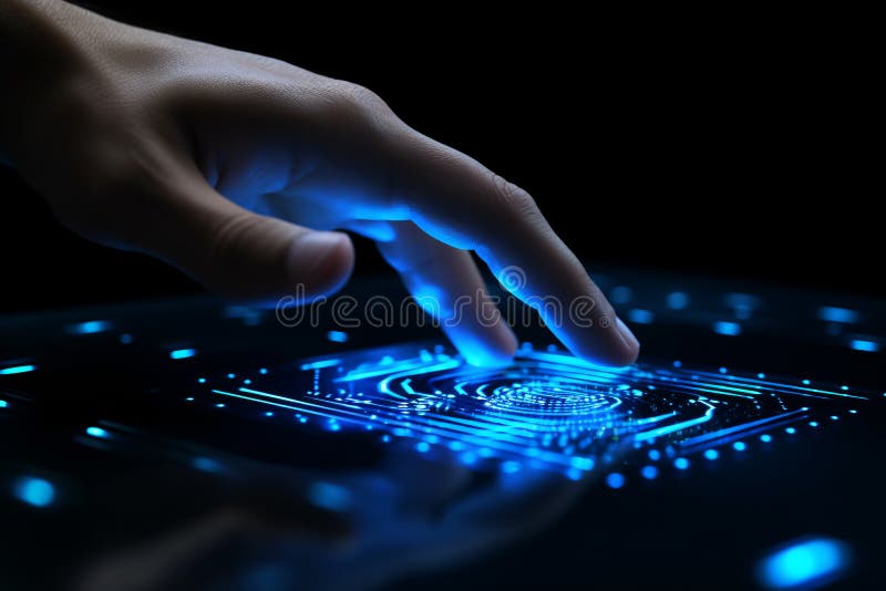Fingerprint Scanning Technology Identification System for Cybernetic ...