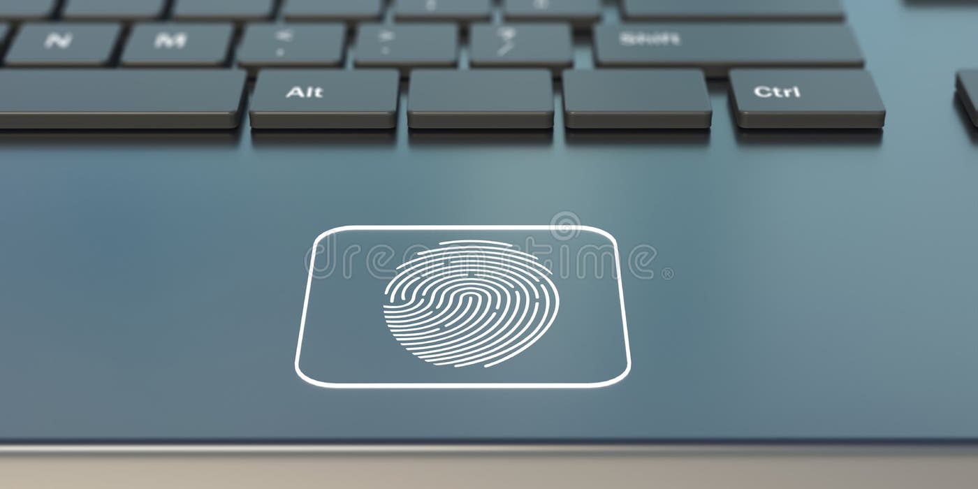 Authentification Biometric Stock Illustrations – 109 Authentification ...