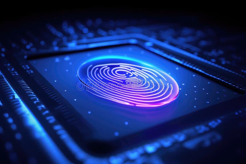 Fingerprinting Process, Modern Technology, Light Colors, Soft Light ... Fingerprinting Process, Modern Technology, Light Colors, Soft Light ...