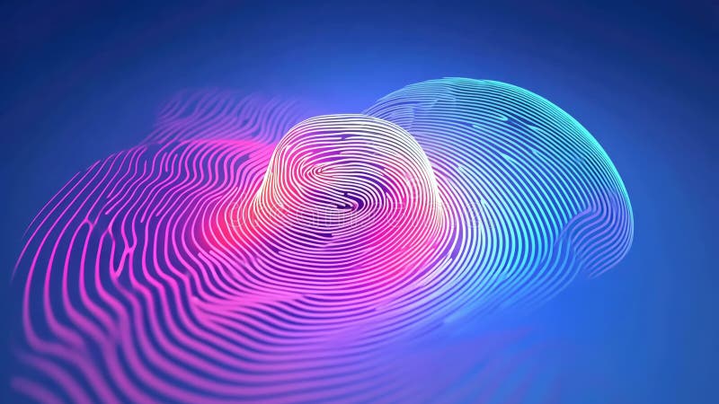 Fingerprinting Process, Modern Technology, Light Colors, Soft Light ...