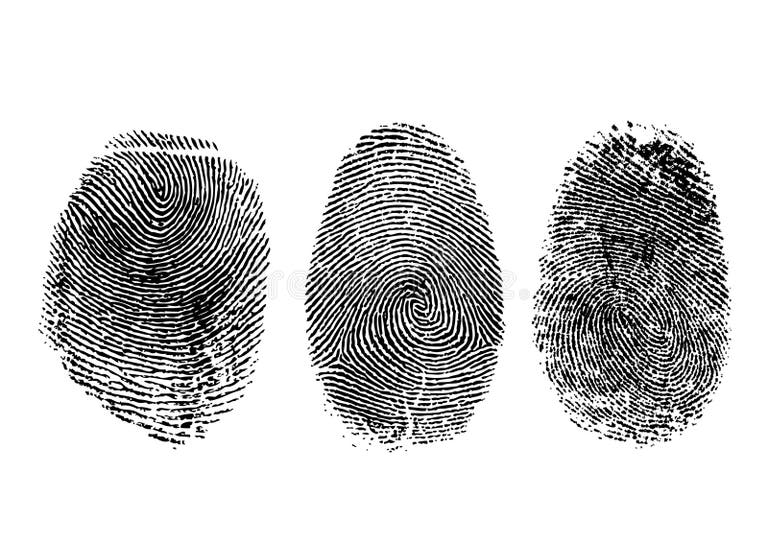 Document Fingerprints Stock Illustrations – 156 Document Fingerprints ...