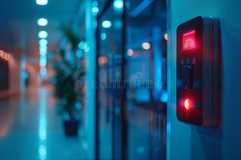 Fingerprints Access Control. the Concept of Data Security or Data ...