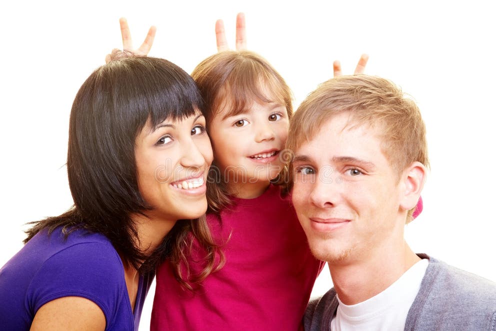 Fingers behind the heads stock image. Image of education - 11154867