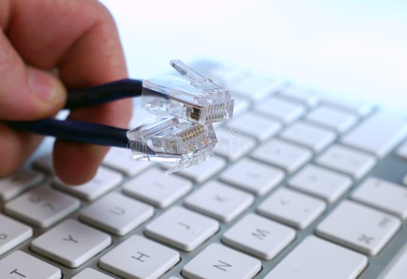 Fingers Holding Ethernet Cables Stock Photos - Free & Royalty-Free ...