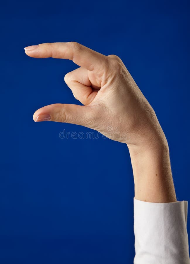 Fingers holding nothing stock photo. Image of fingers - 17947540