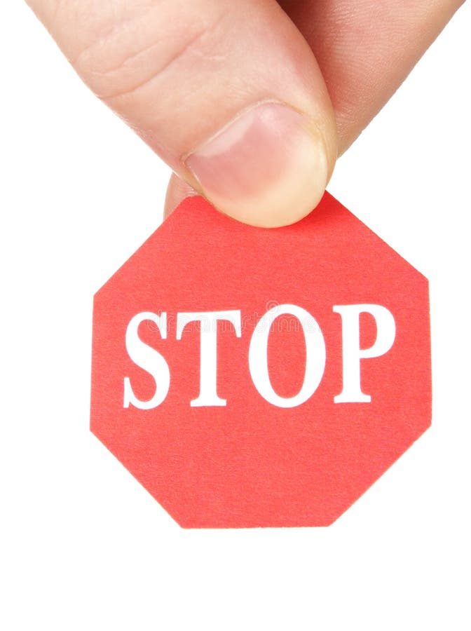 Stop hand gesture stock image. Image of attractive, cease - 20443531