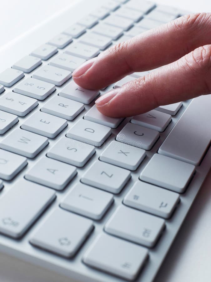 Fingers on keyboard stock photo. Image of operator, programmer - 49433104