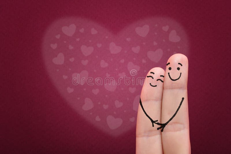 Fingers in love. stock image. Image of holiday, color - 29169049