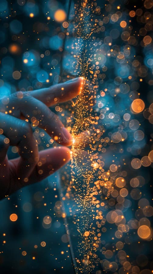 Fingers Tapping on a Smartphone Screen Stock Image - Image of finger ...