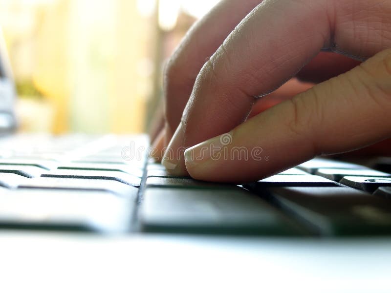 Fingers Typing Undo Command on Keyboard Stock Image - Image of keyboard ...