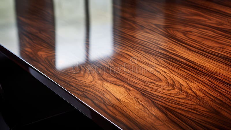 Finish brown table texture stock illustration. Illustration of polished ...