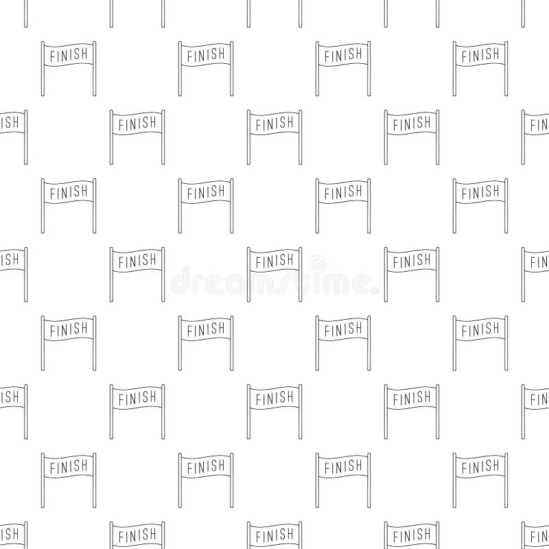 Finish pattern seamless stock vector. Illustration of race - 78832050