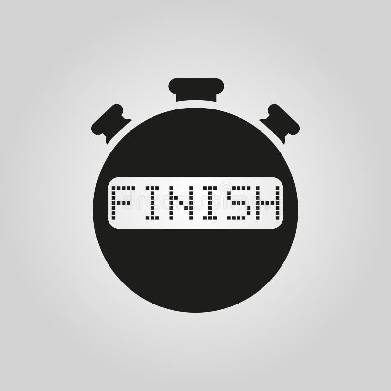 The Finish Icon. Finish Symbol Stock Vector - Illustration of design ...