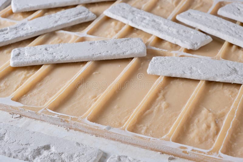 Finished Decorative Brick and Silicone Mold for Pouring Construction ...