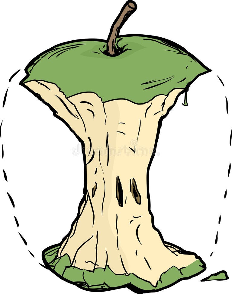 Finished Granny Smith Apple Stock Illustrations – 1 Finished Granny ...