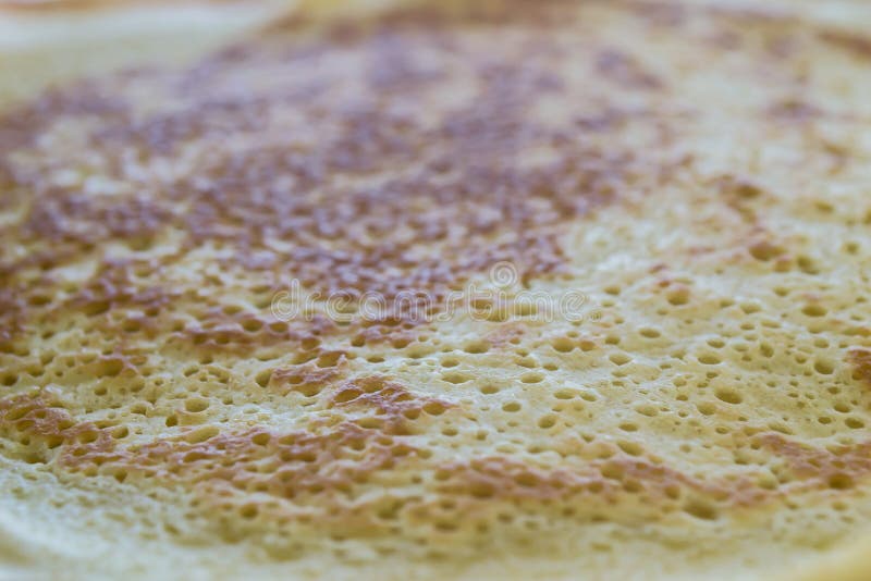 The finished pancake stock photo. Image of kitchen, food - 128342658