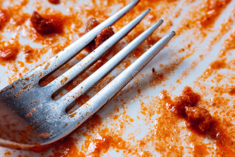 Finished plate stock image. Image of background, dinner - 71986643