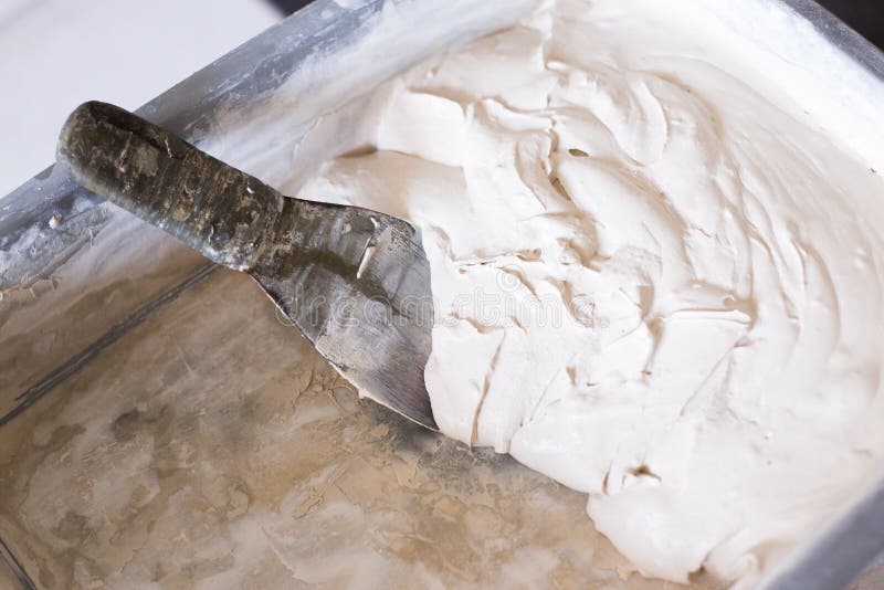 Finished Solution of the Final Putty in a Plastic Container, Repair ...