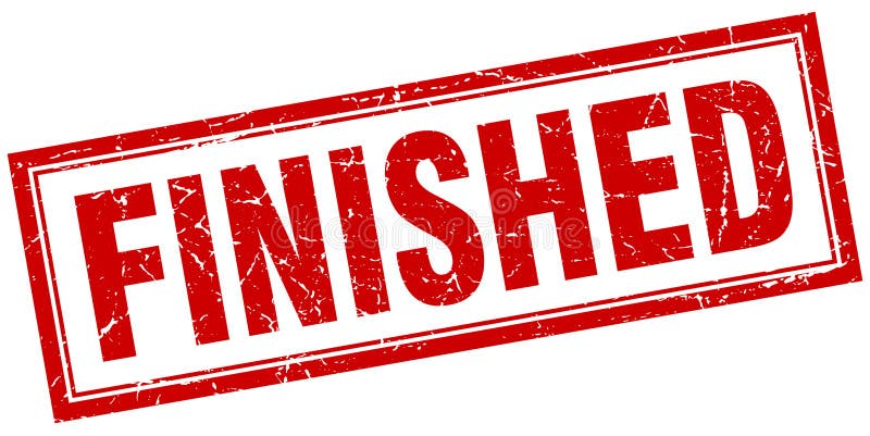 Finished stamp stock vector. Illustration of template - 125006633