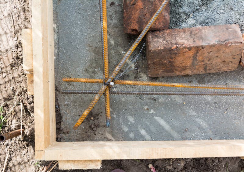 Finishing concrete stock image. Image of metal, concreting - 78219991