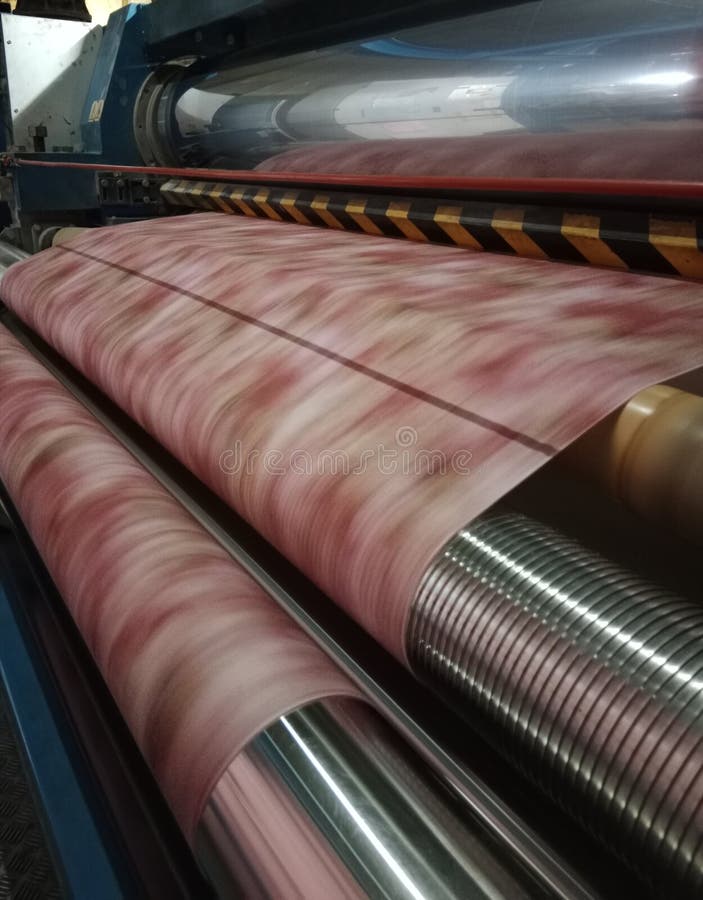 Finishing Proses Viscose Fabric Stock Photo - Image of finishing ...