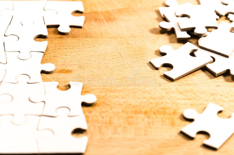 Finishing the puzzle stock photo. Image of game, position - 79211348