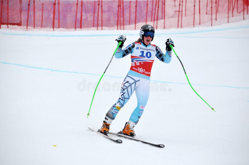 Finishing Stacey Cook editorial stock image. Image of resort - 23842469