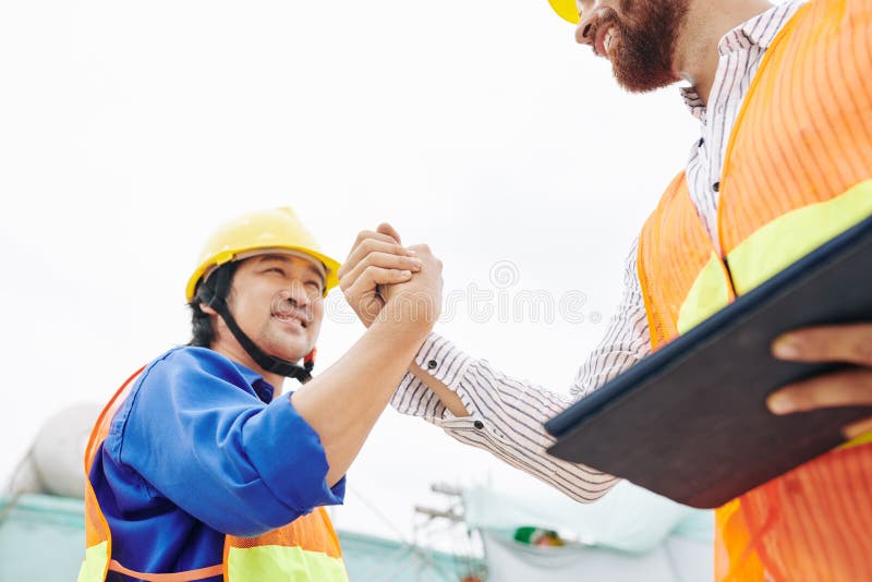 Finishing Work at Construction Site Stock Image - Image of engineering ...