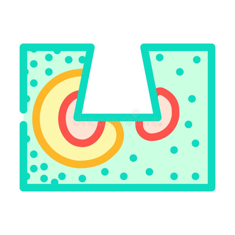 Finite Element Analysis Mechanical Engineer Color Icon Vector ...