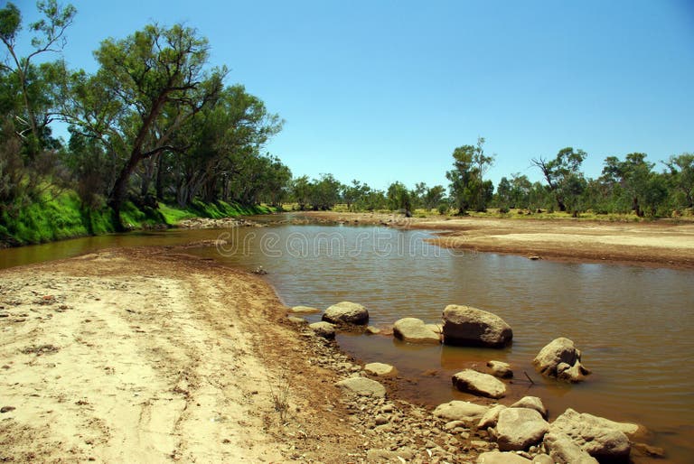 Finke River, Australia stock photo. Image of australian - 10155490
