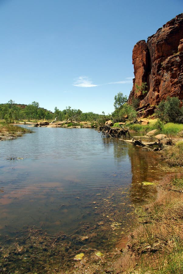 Finke River, Australia stock photo. Image of rock, river - 11613300