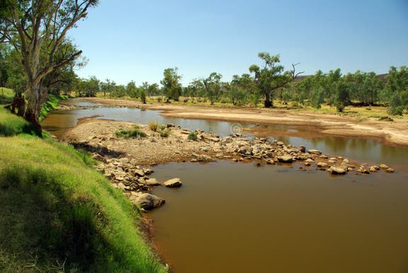 Finke River, Australia stock image. Image of explore - 10219627