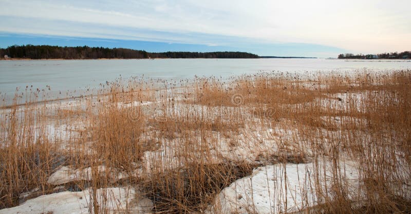 Finland, early spring stock image. Image of lovisaviken - 39293947