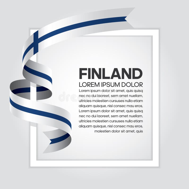 Finland Ribbon Stock Illustrations – 677 Finland Ribbon Stock ...