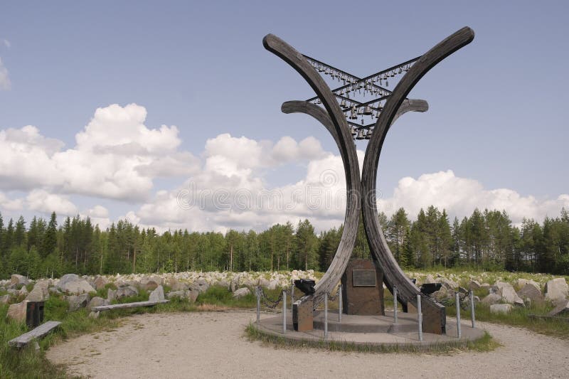 Finland. the Monument of the Winter War Stock Photo - Image of finland ...
