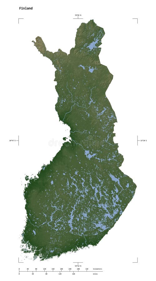 Finland Shape on White. Pale Stock Illustration - Illustration of ...