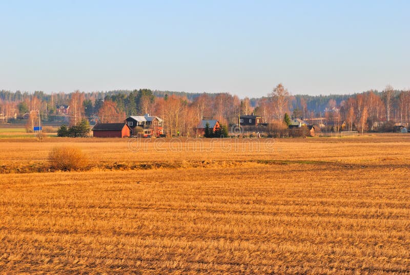 Spring morning in Finland stock photo. Image of neat - 16856426