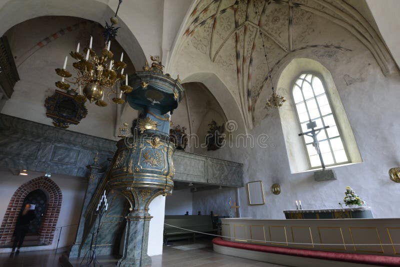 Finland Turku Church editorial stock image. Image of exterior - 74816789