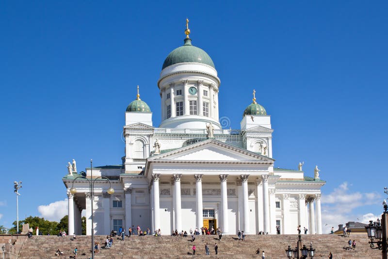 Finlandia, Helsinki, Katedra Fotografia Editorial - Obraz złożonej z sławny, ministrowie: 79147572