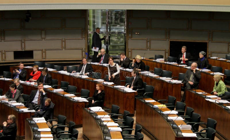 Finnisches Parlament redaktionelles stockfotografie. Bild von nation ...