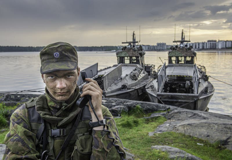 Finnish army editorial photo. Image of army, helsinki - 259509171