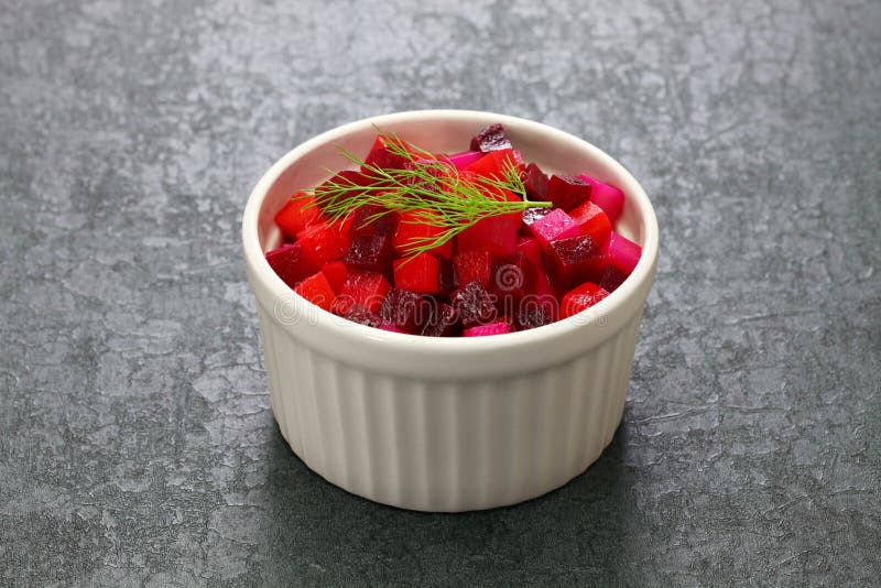 Finnish Christmas Beetroot Salad Stock Photo - Image of ...