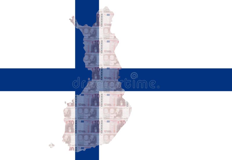 Finnish euros stock illustration. Illustration of nation - 2676805