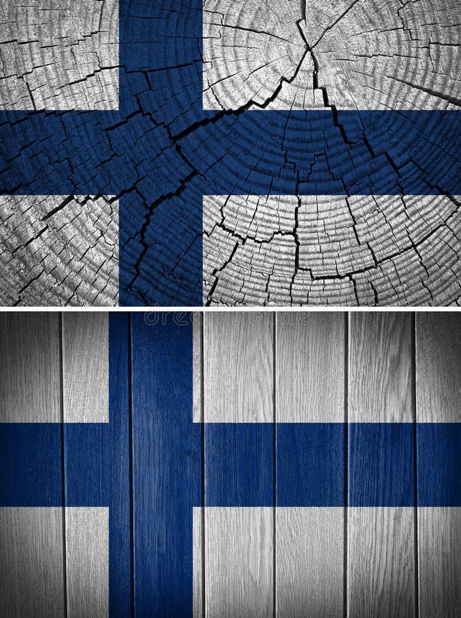 Finnish flags stock photo. Image of mark, nature, flags - 101697176