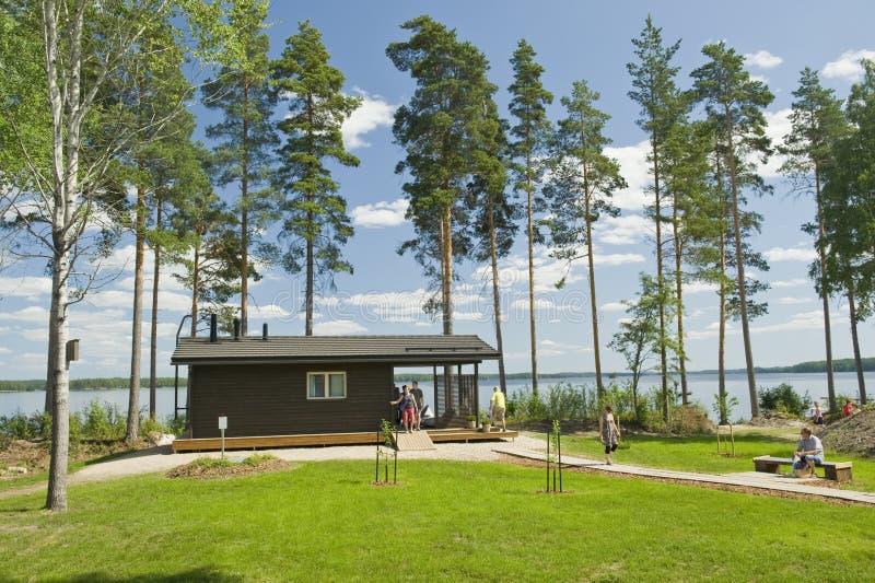 Finnish private houce editorial image. Image of building - 20714595